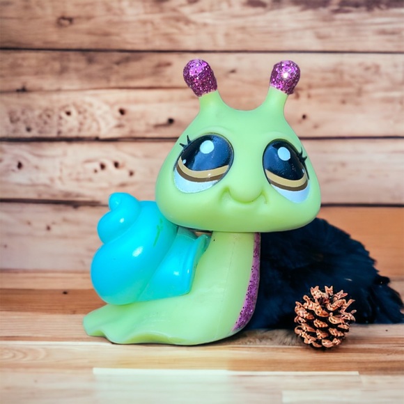 Littlest Pet Shop | Accessories | Littlest Pet Shop 228 Green Snail ...